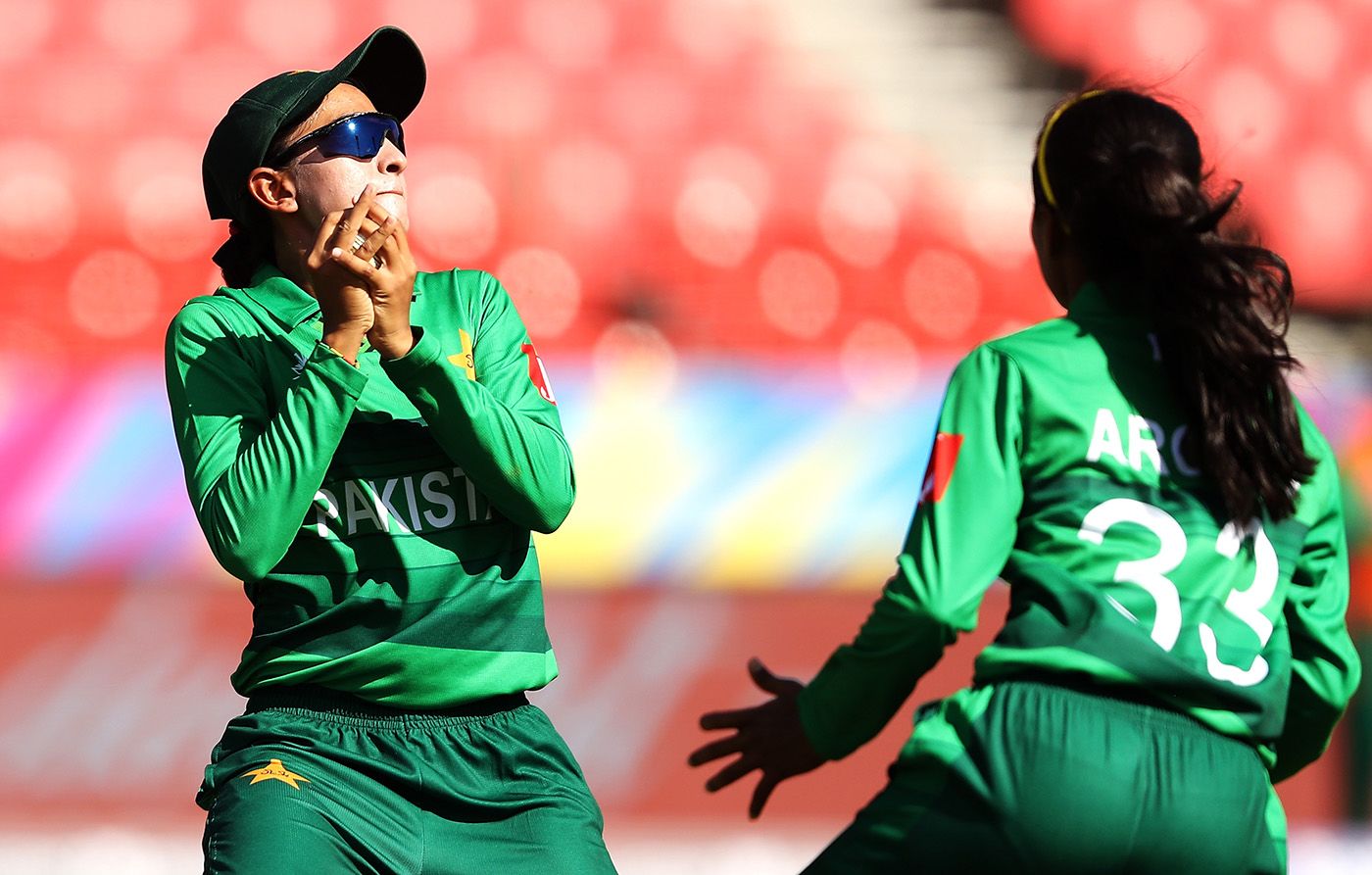 Umaima Sohail takes a catch | ESPNcricinfo.com