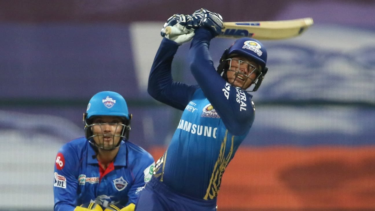 MI vs DC Cricket Scorecard, 27th Match at Abu Dhabi, October 11, 2020