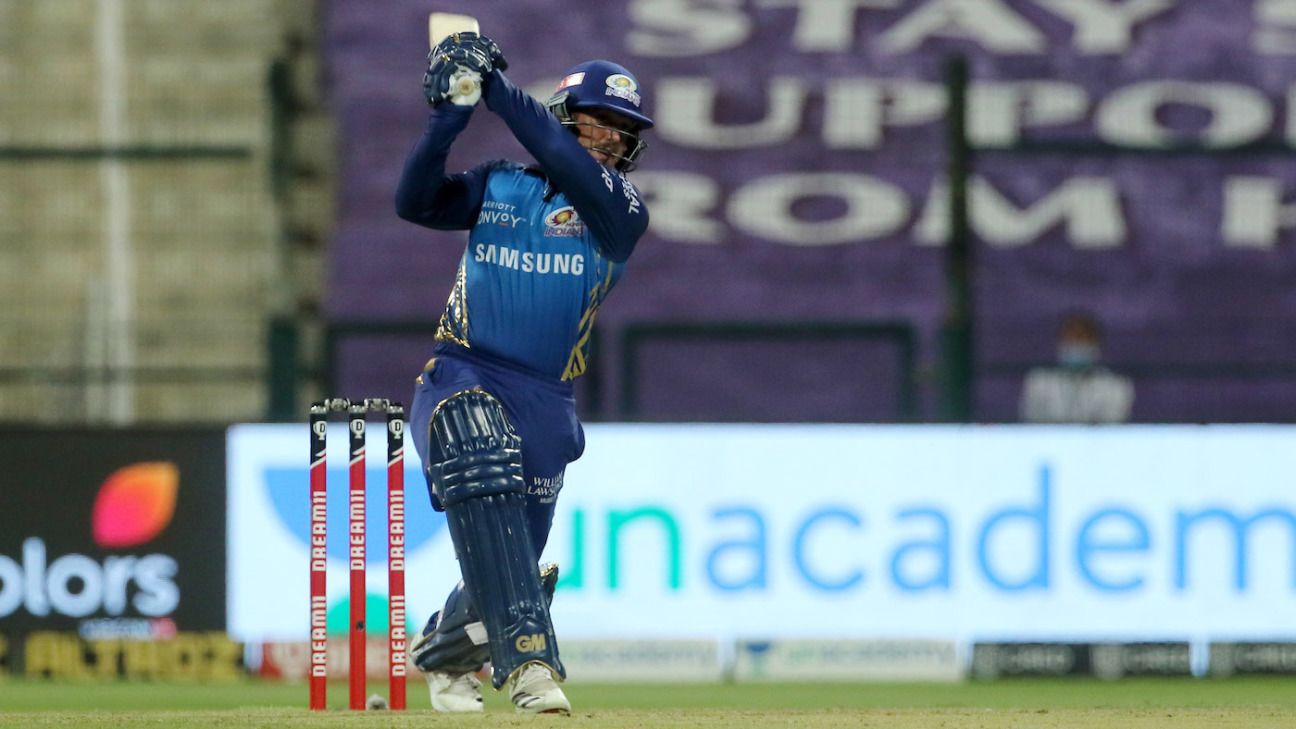 MI vs KKR Cricket Scorecard, 32nd Match at Abu Dhabi, October 16, 2020