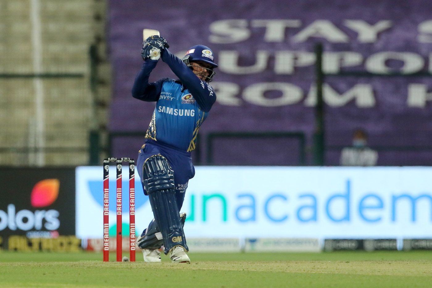 Quinton de Kock swings down the ground | ESPNcricinfo.com