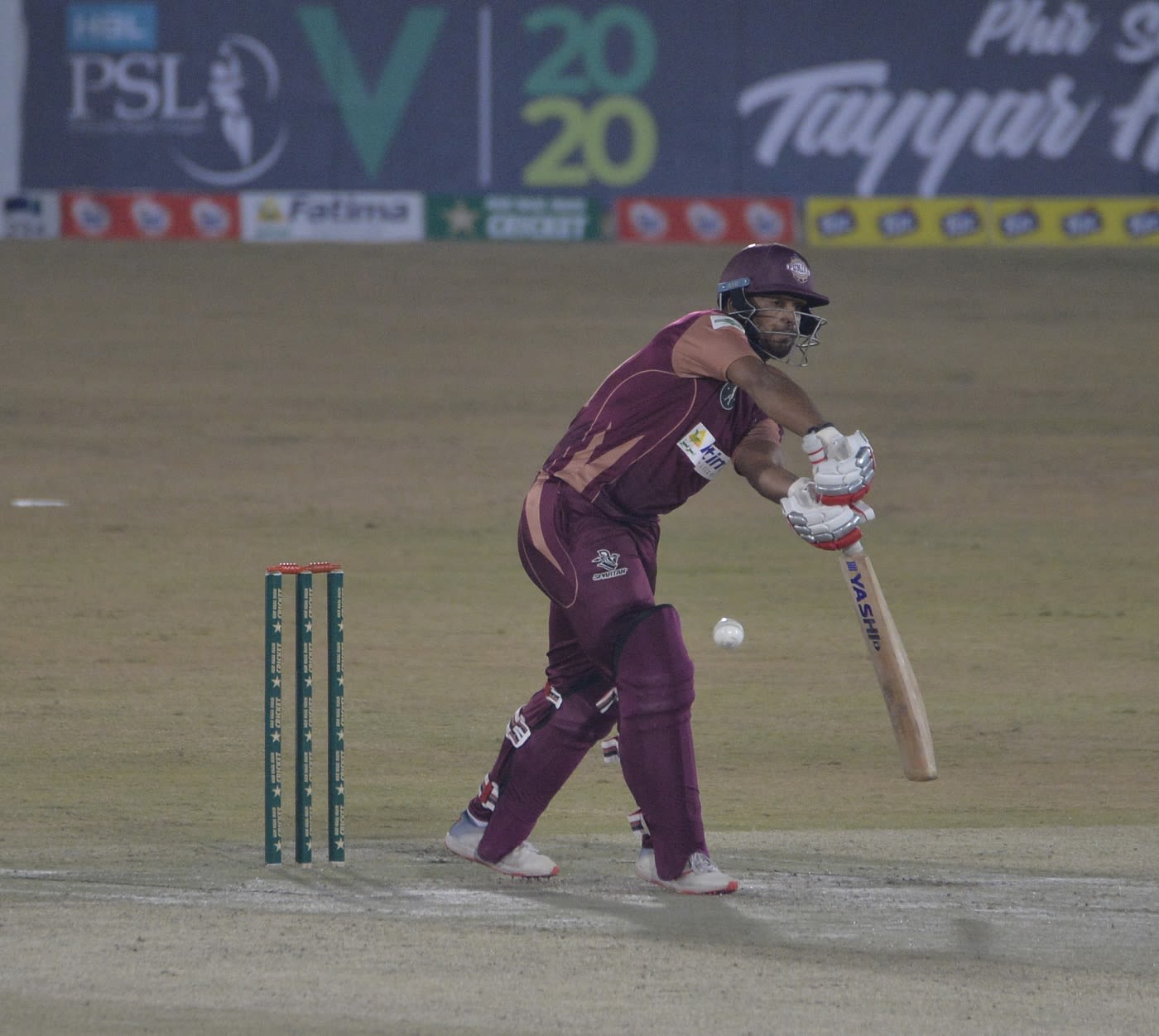 Zeeshan Ashraf was dismissed by Wahab Riaz early on | ESPNcricinfo.com