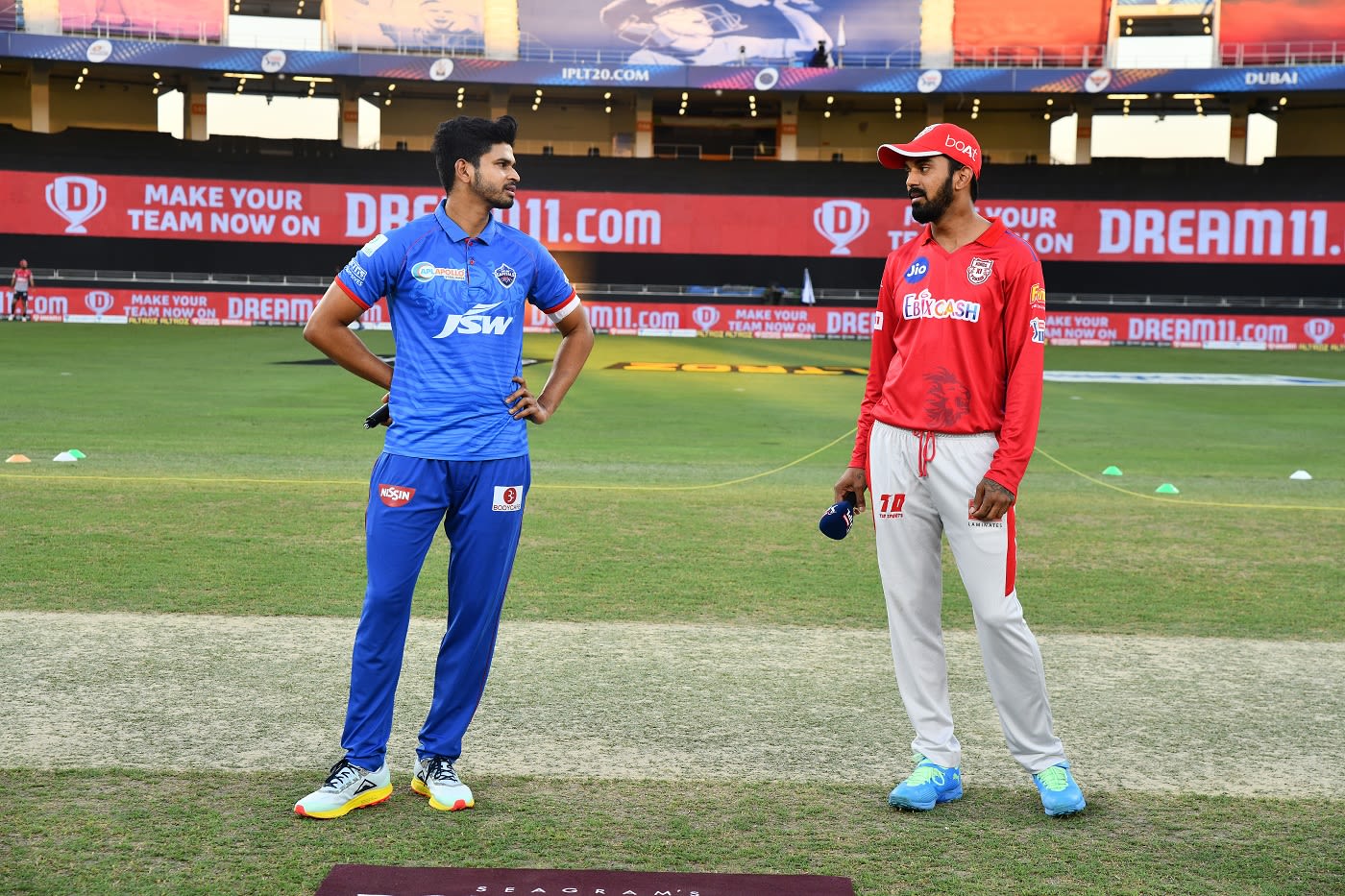 Shreyas Iyer and KL Rahul at the toss | ESPNcricinfo.com