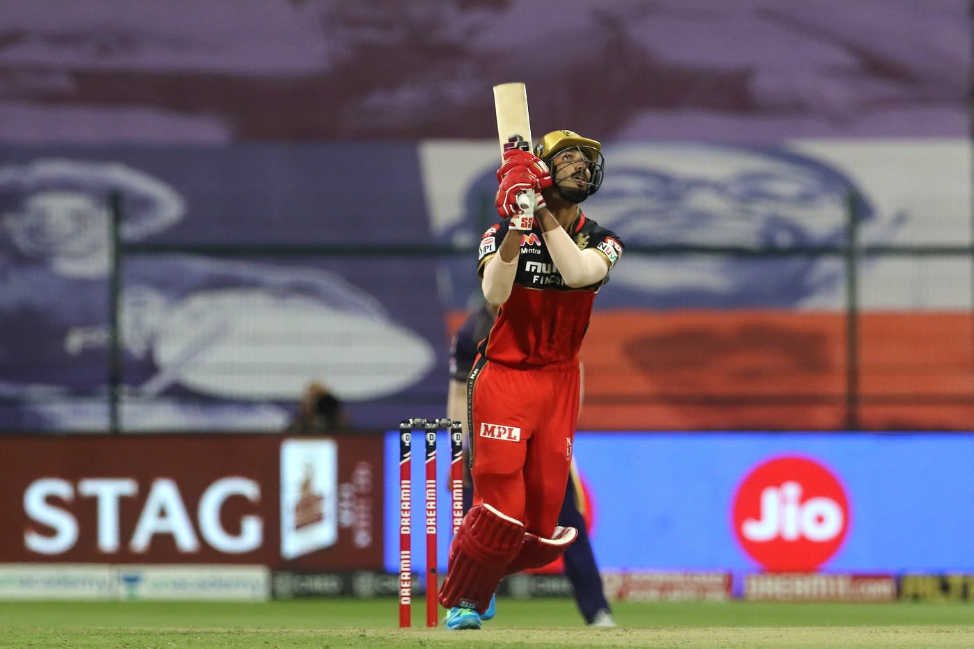 Devdutt Padikkal lofts one down the ground | ESPNcricinfo.com