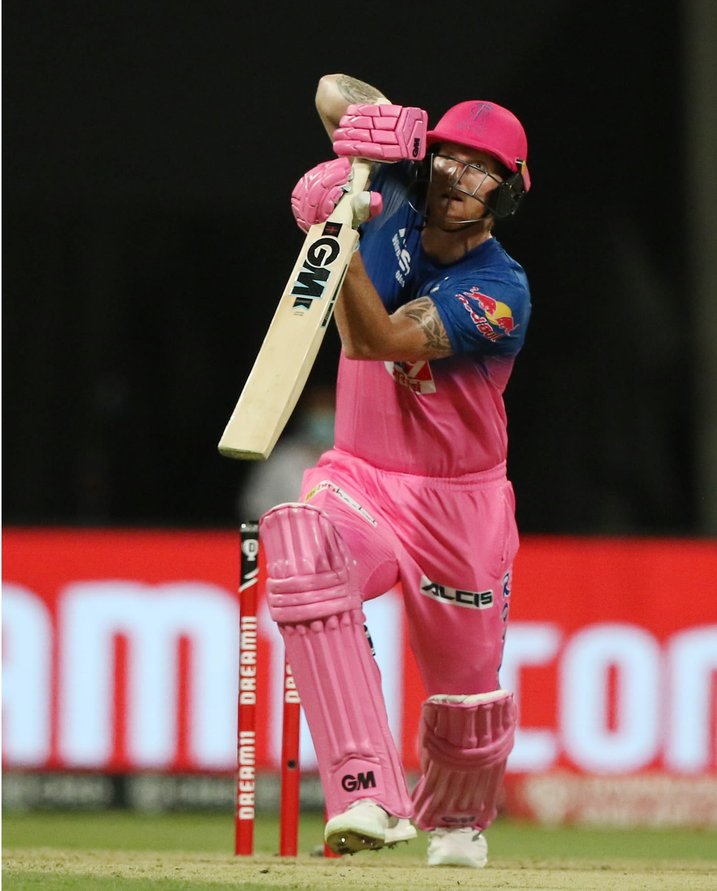 Ben Stokes watches the ball fly off his bat | ESPNcricinfo.com