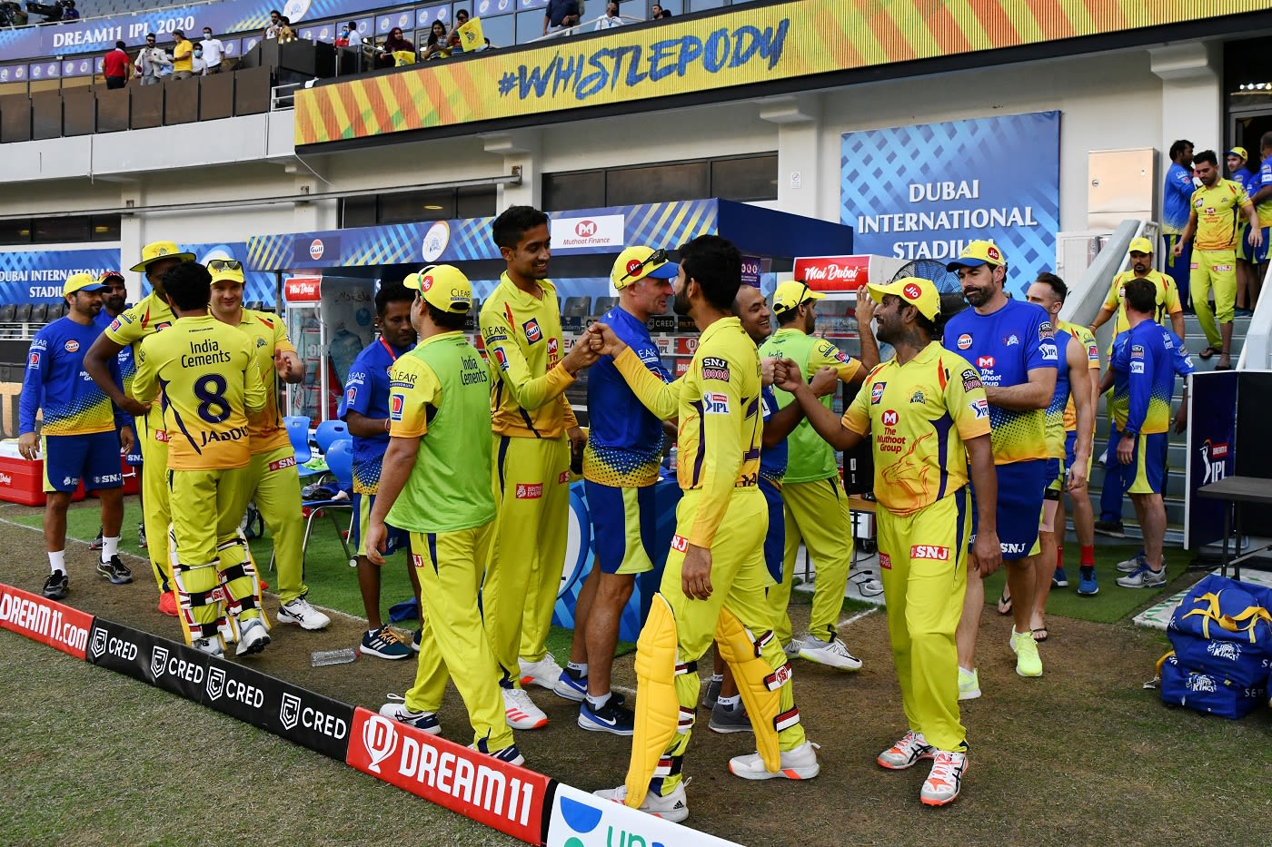 Happy smiles in the CSK camp after a victory | ESPNcricinfo.com