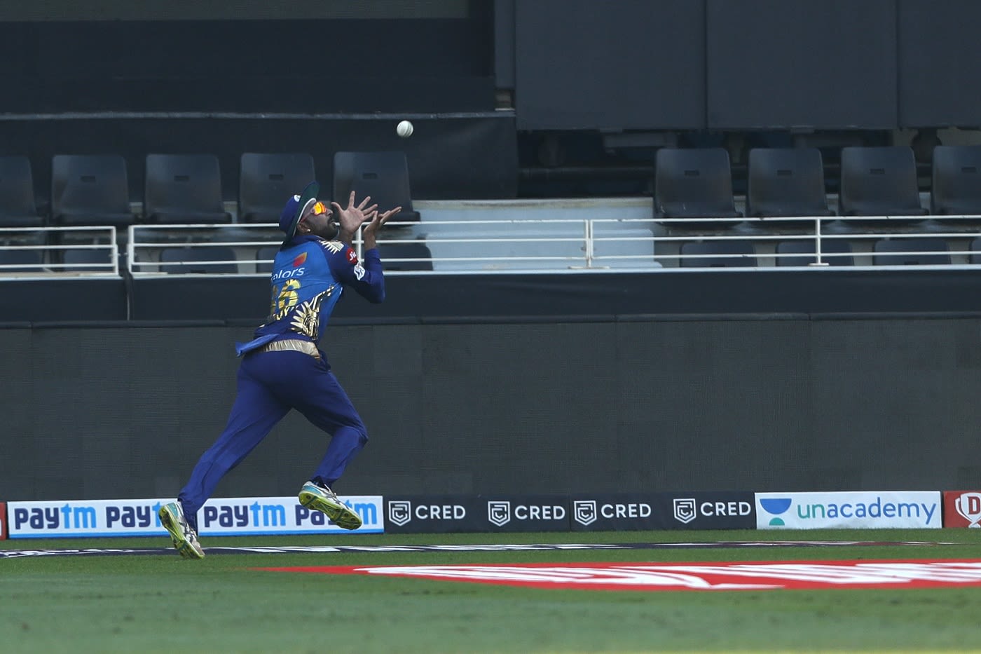 Krunal Pandya takes a running catch to dismiss R Ashwin | ESPNcricinfo.com