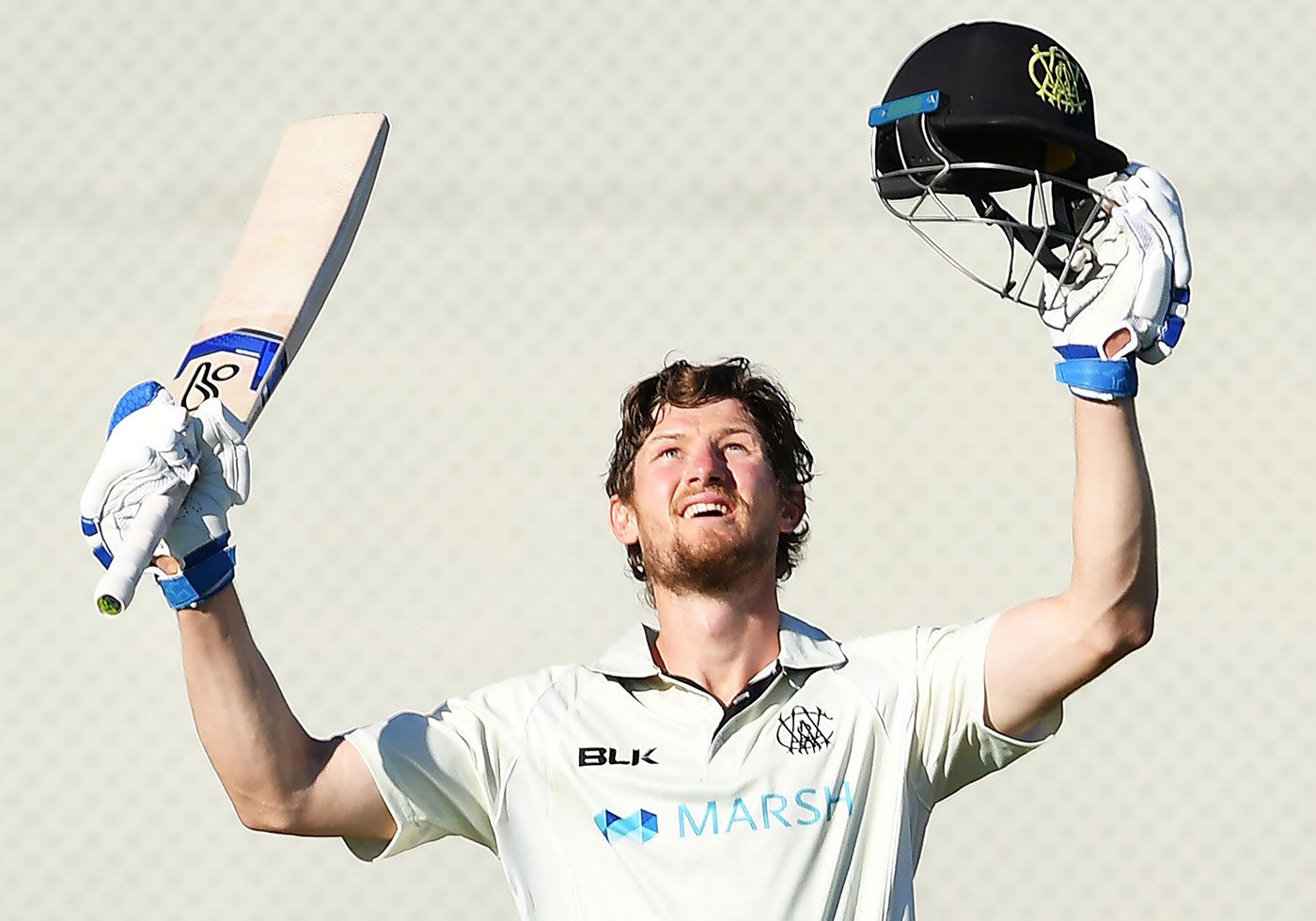 Cameron Bancroft celebrates his century | ESPNcricinfo.com
