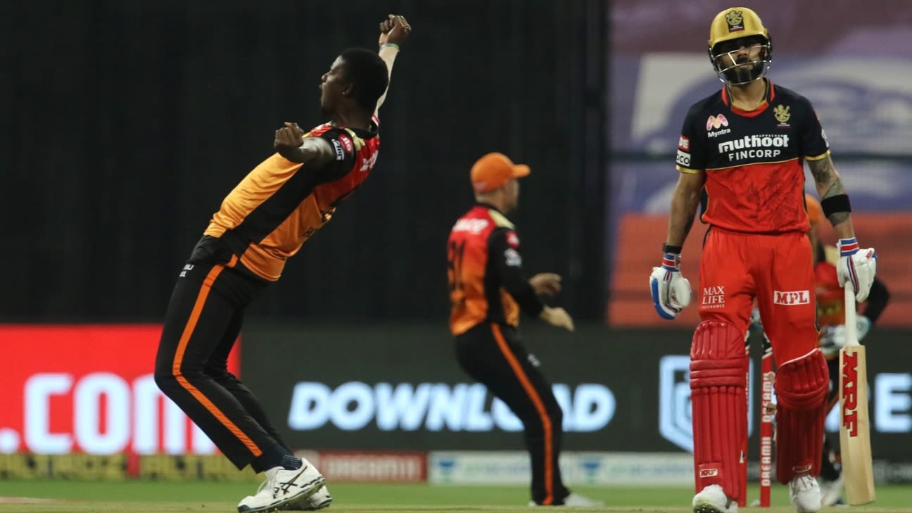 IPL 2020 Eliminator, RCB vs SRH - Talking Points - Why did Virat Kohli ...
