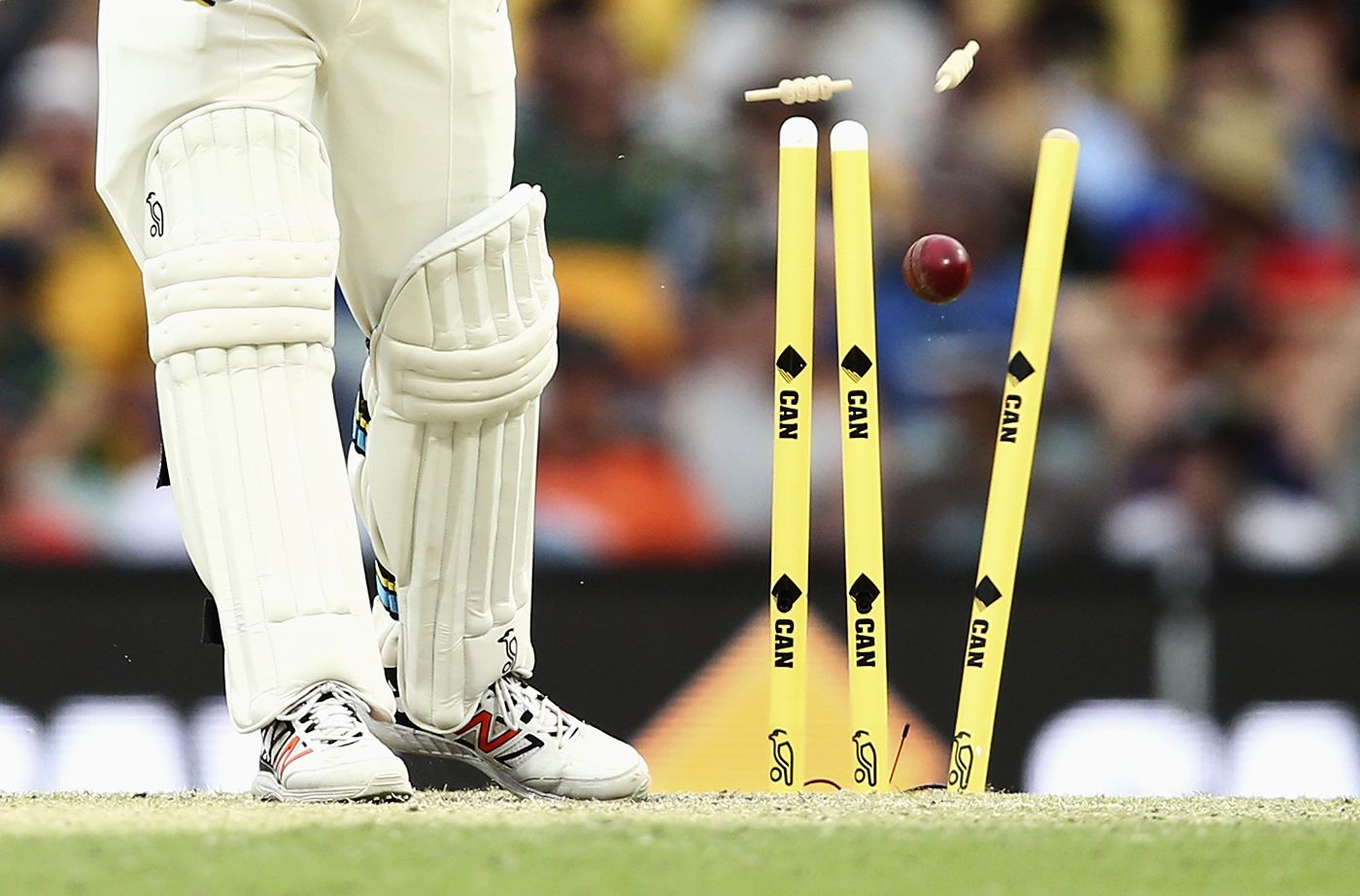 A view of broken stumps | ESPNcricinfo.com