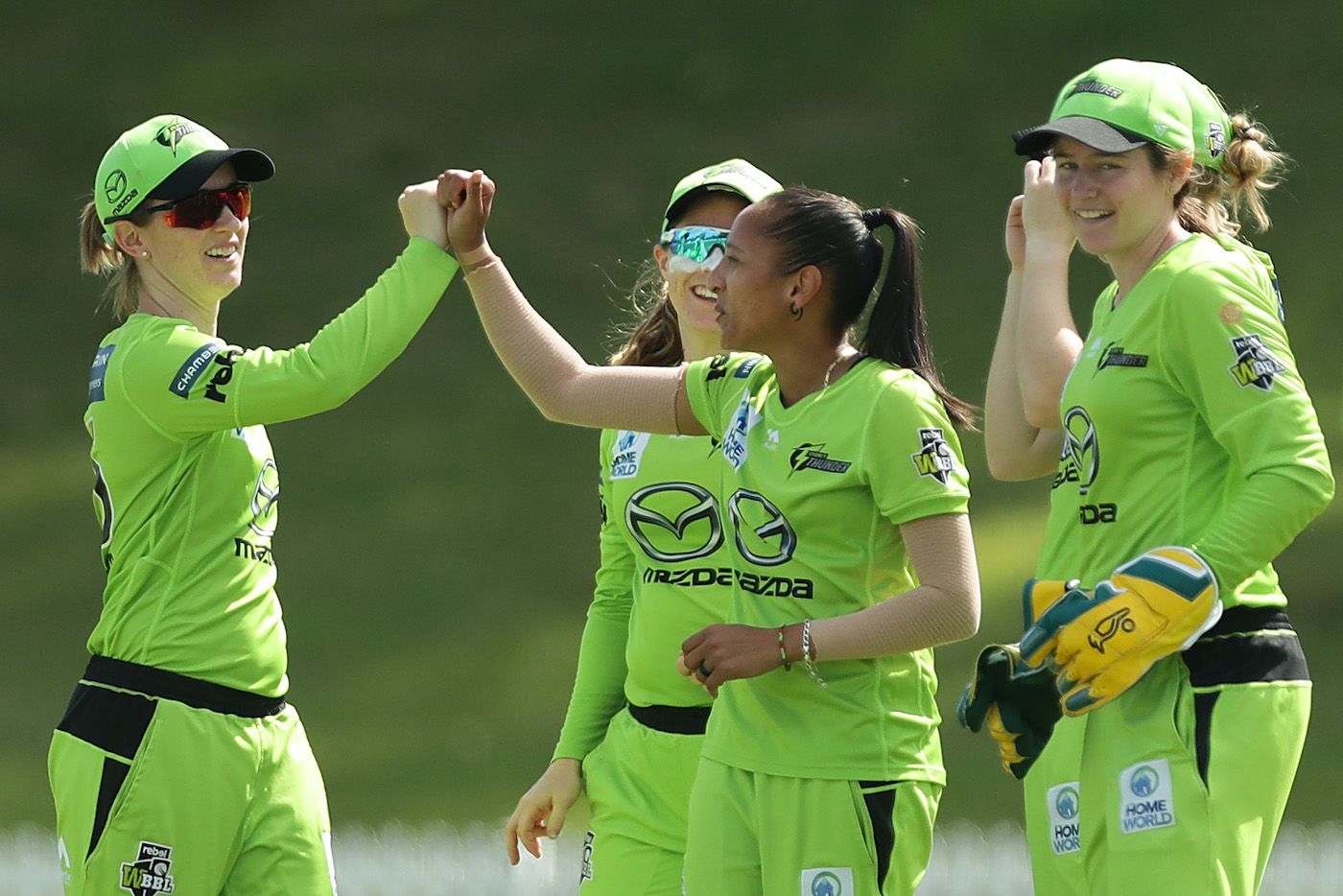 Shabnim Ismail celebrates a wicket | ESPNcricinfo.com