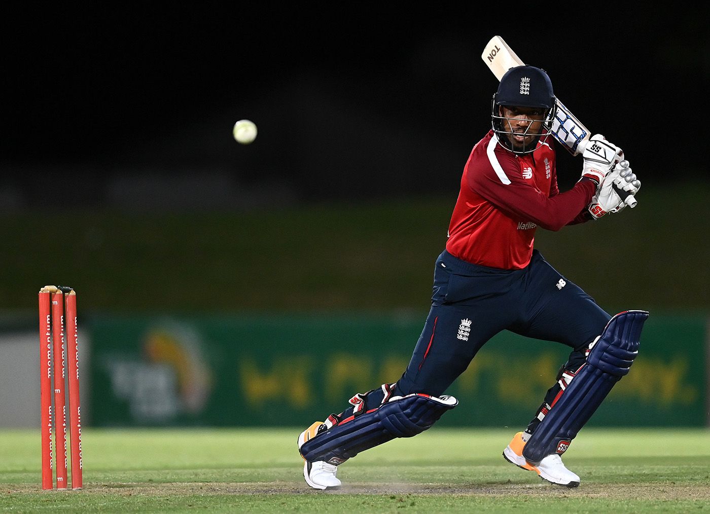 Chris Jordan gets one away through the off side | ESPNcricinfo.com