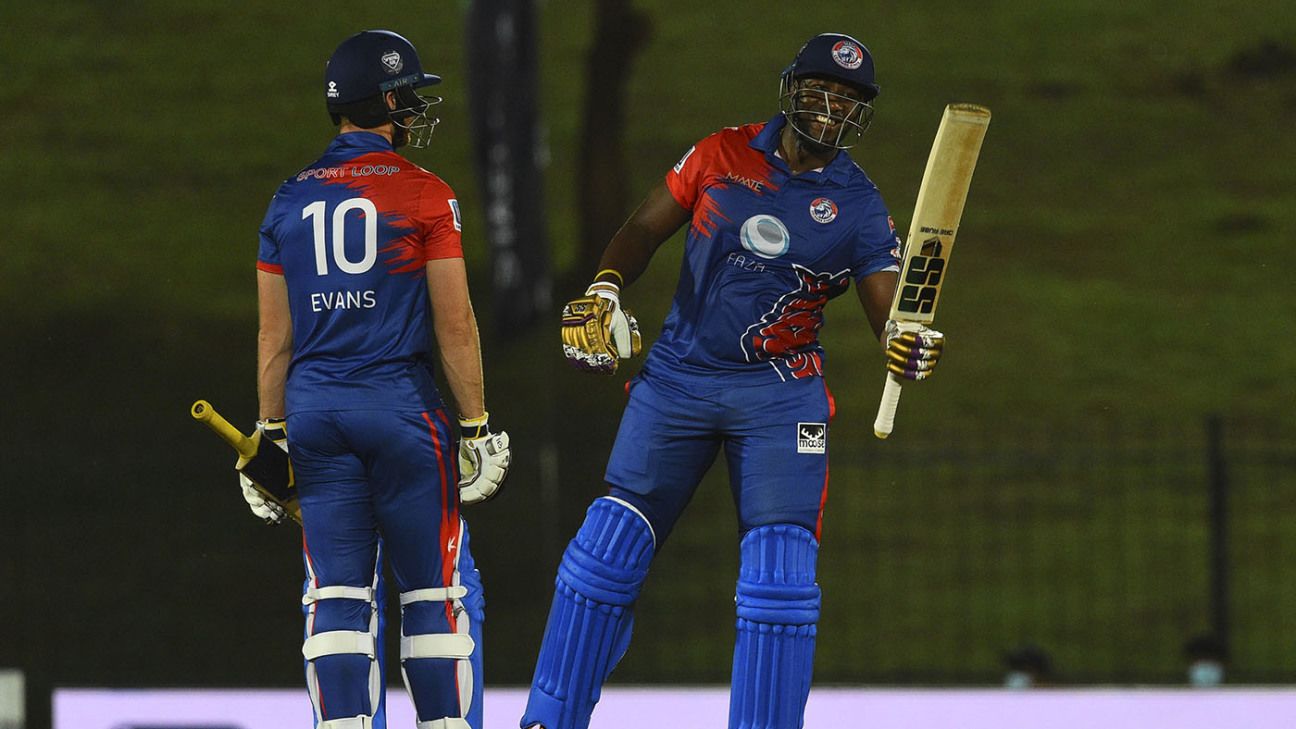 CK vs GG Cricket Scorecard, 4th Match at Hambantota, November 28, 2020