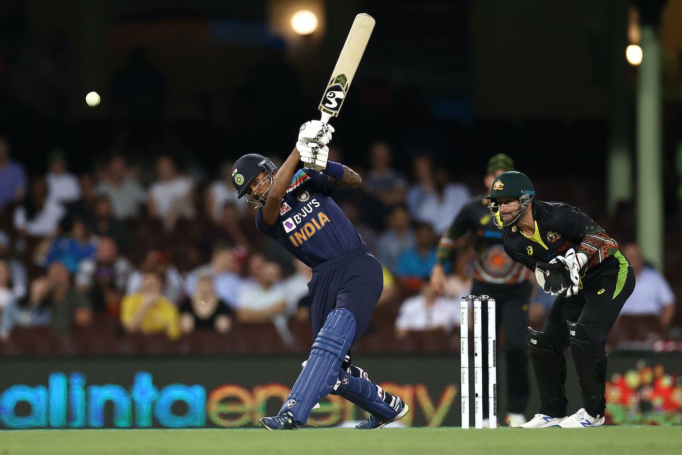Hardik Pandya swings one to the leg side | ESPNcricinfo.com