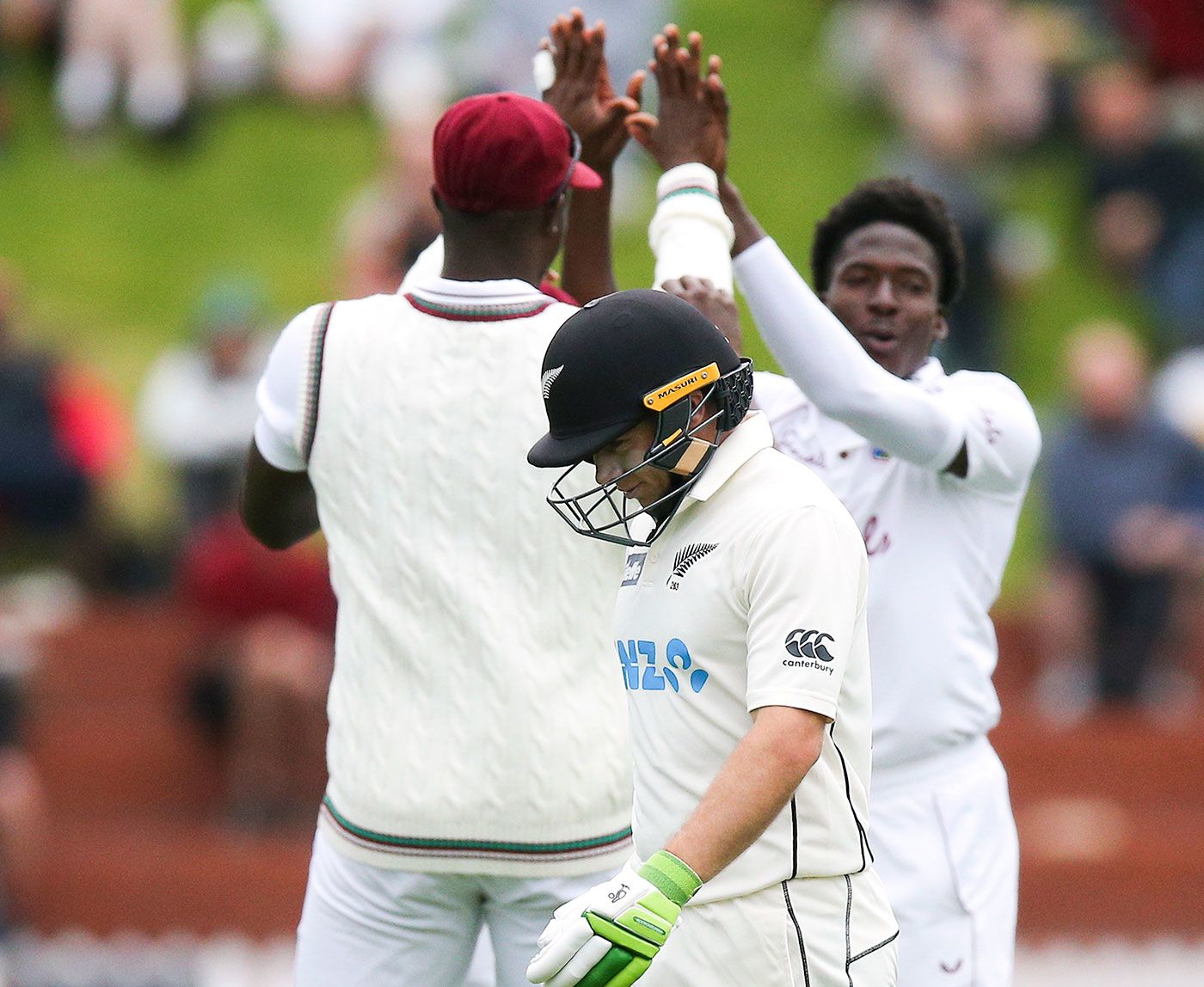 Tom Latham became Chemar Holder's first Test wicket | ESPNcricinfo.com
