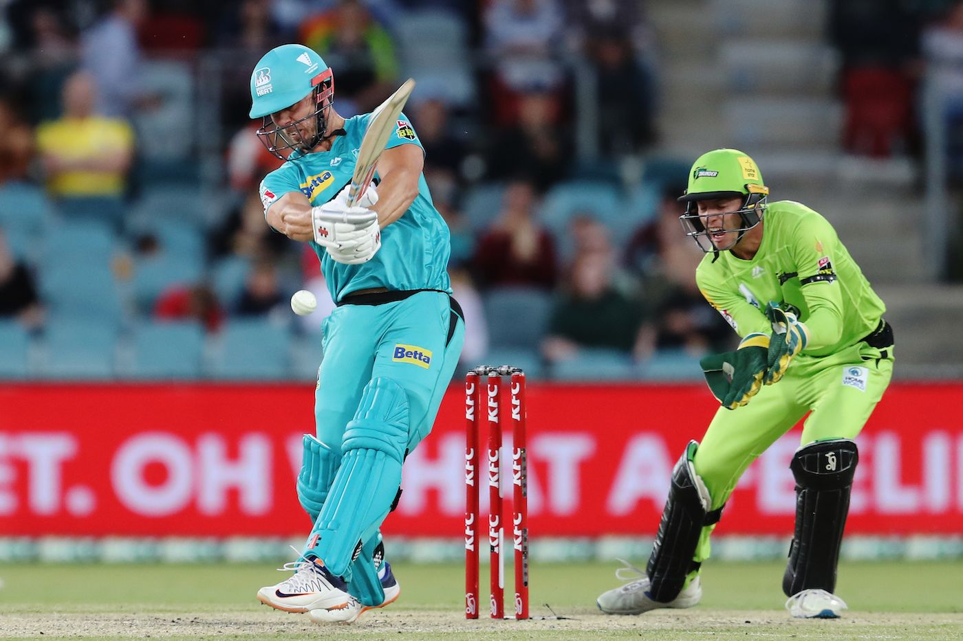 Chris Lynn smacks one during his half-century | ESPNcricinfo.com