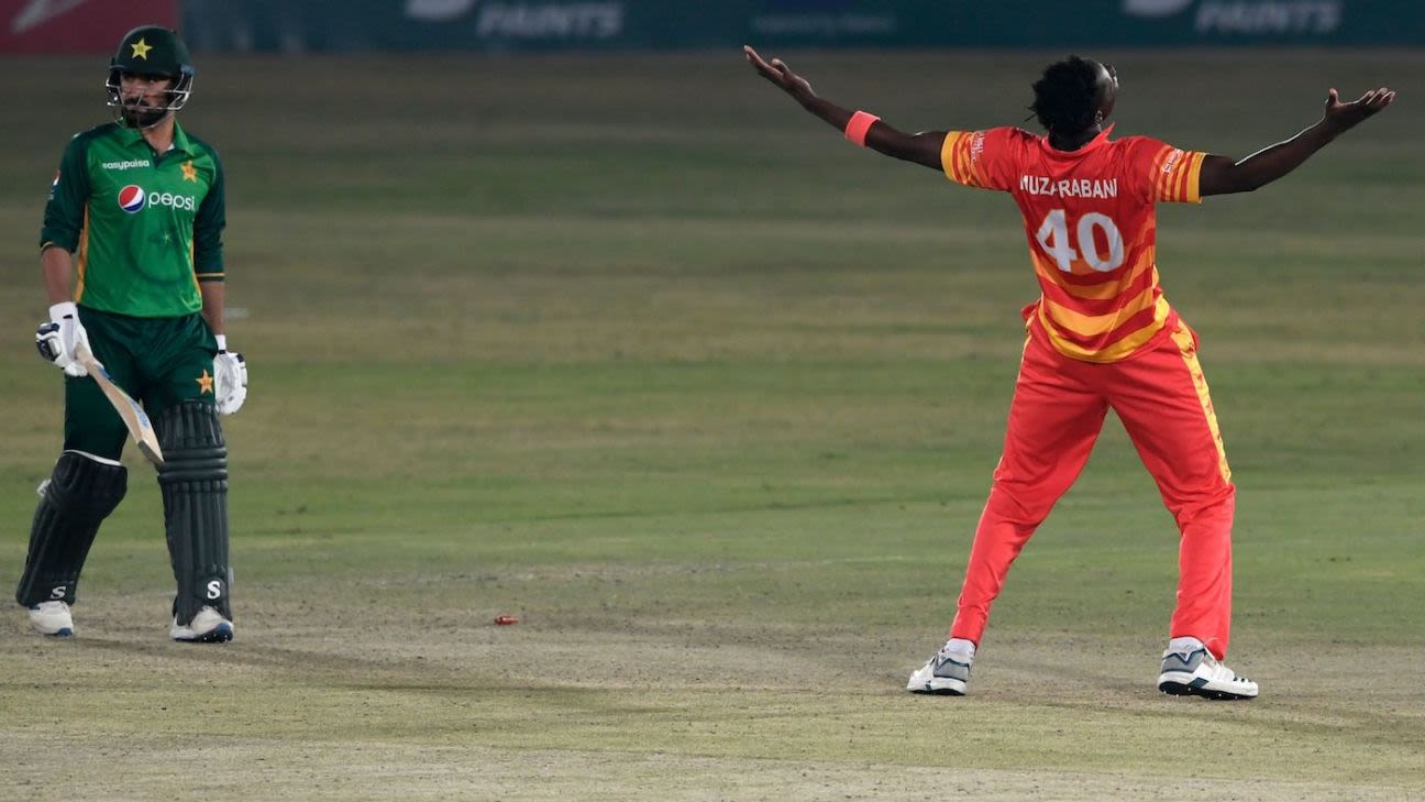 ESPNcricinfo Awards 2020 ODI bowling winnner - Blessing Muzarabani, 5 ...
