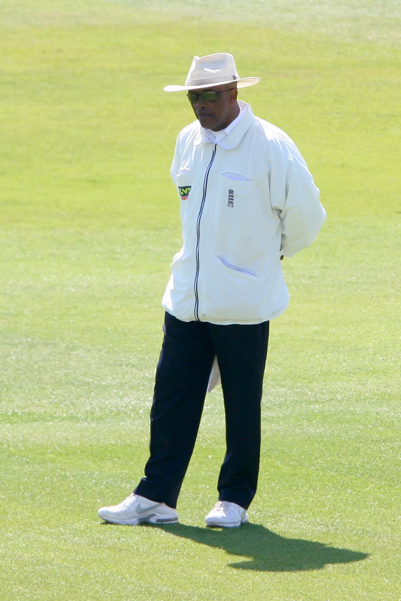 John Holder officiates during a county game | ESPNcricinfo.com