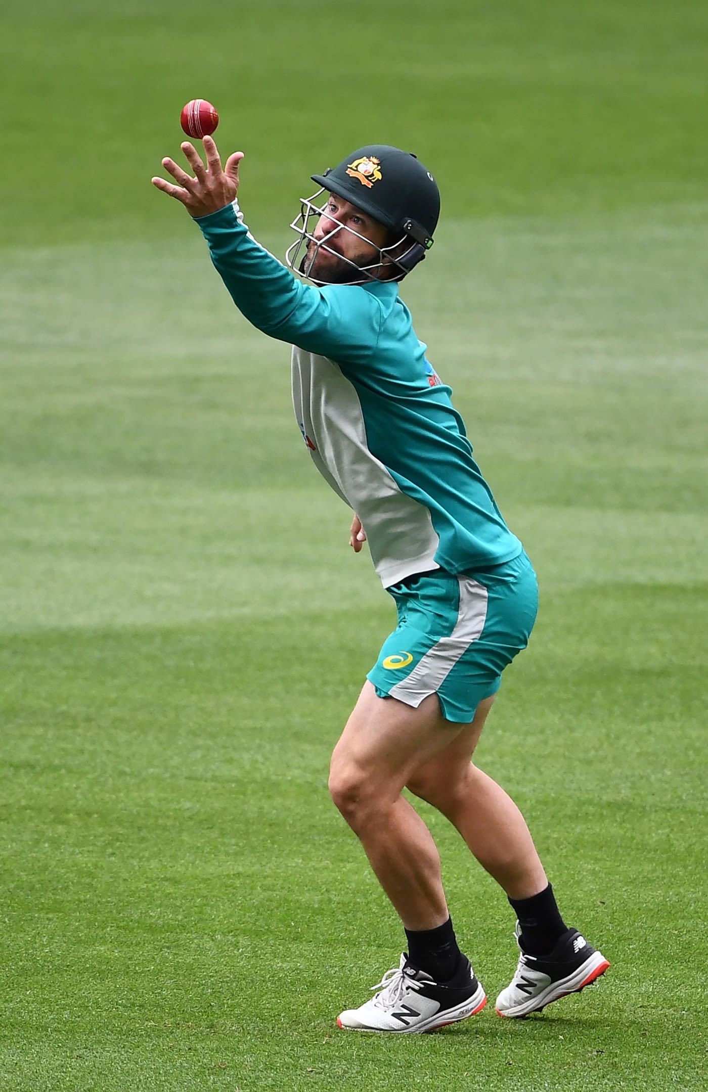 Matthew Wade at a training session ahead of the Boxing Day Test ...