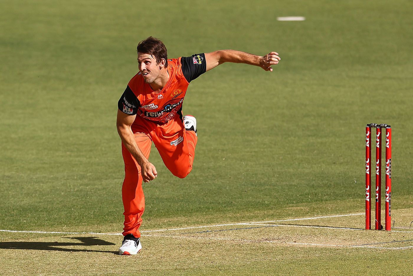 Mitchell Marsh was subbed off due to a side injury | ESPNcricinfo.com