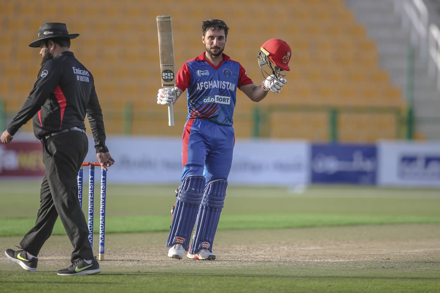 Rahmat Shah's hundred helped pace the chase to perfection ...
