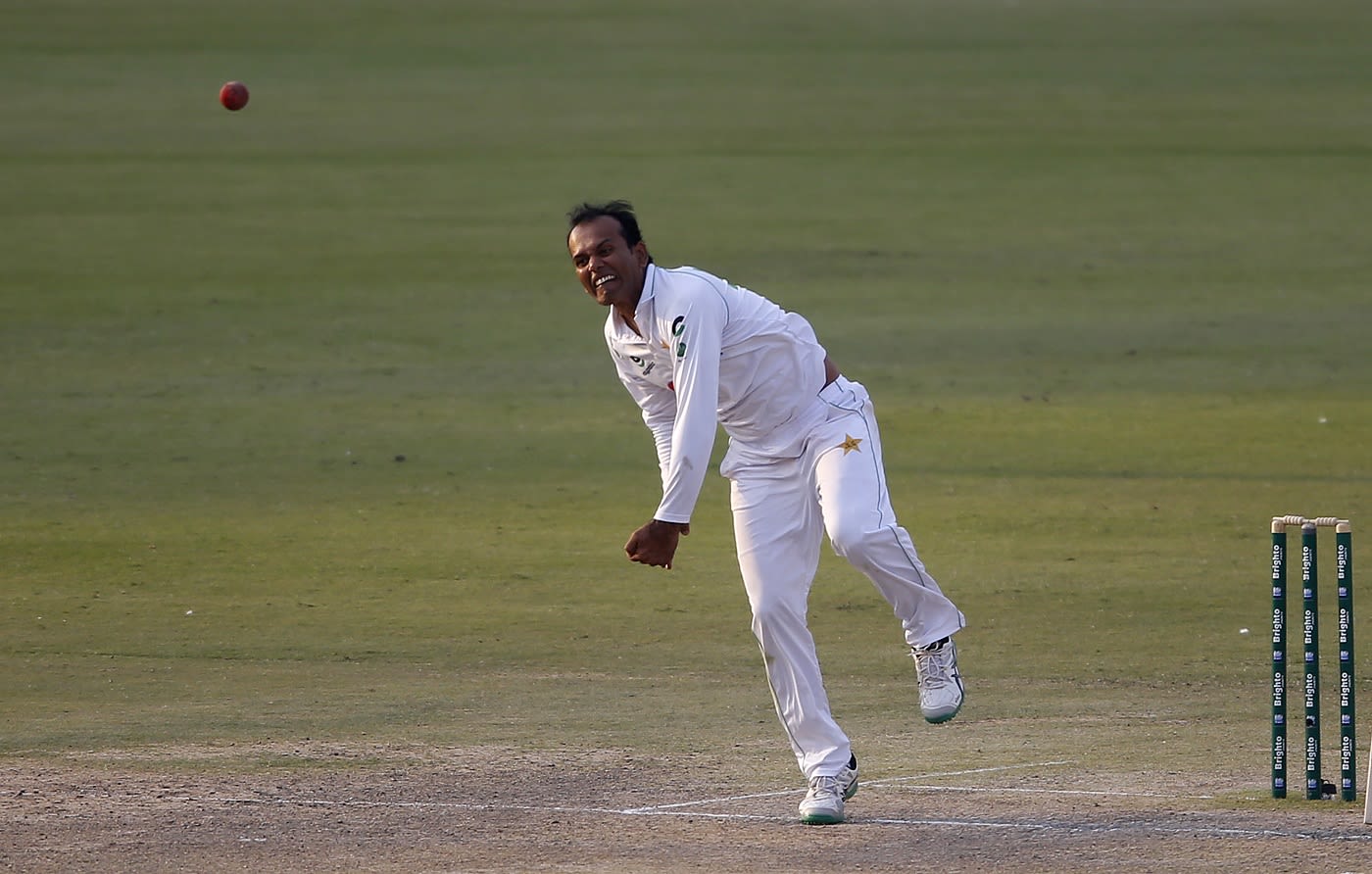 Nauman Ali sends one down | ESPNcricinfo.com