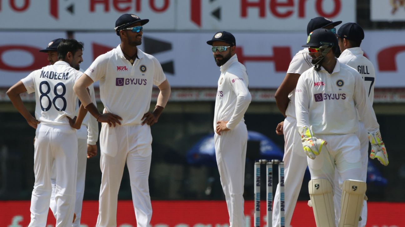 Ind v Eng 1st Test 2020-21 - India slow the pace as they play the ...