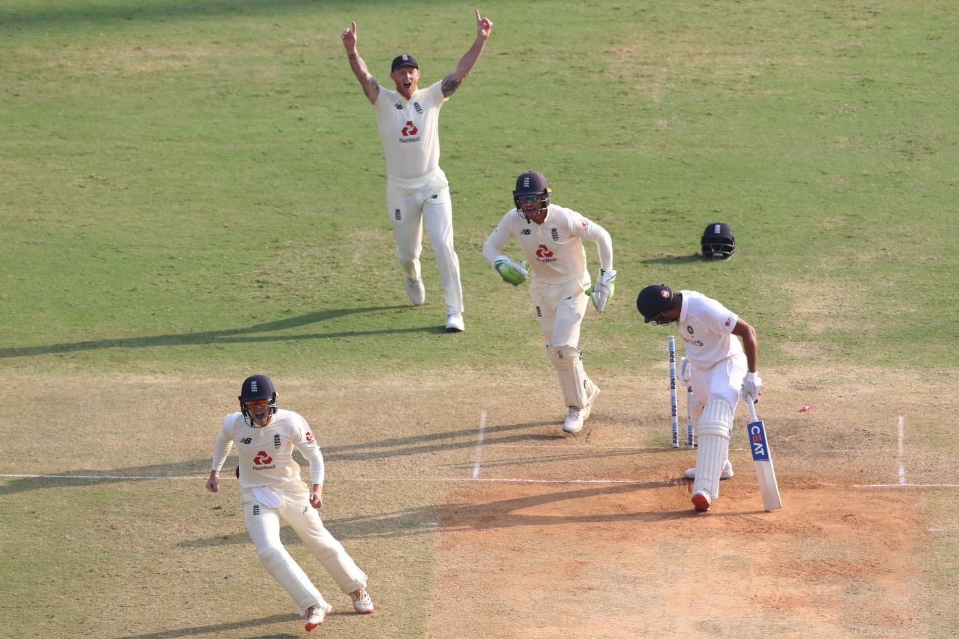 Rohit Sharma was bowled by a beauty from Jack Leach | ESPNcricinfo.com