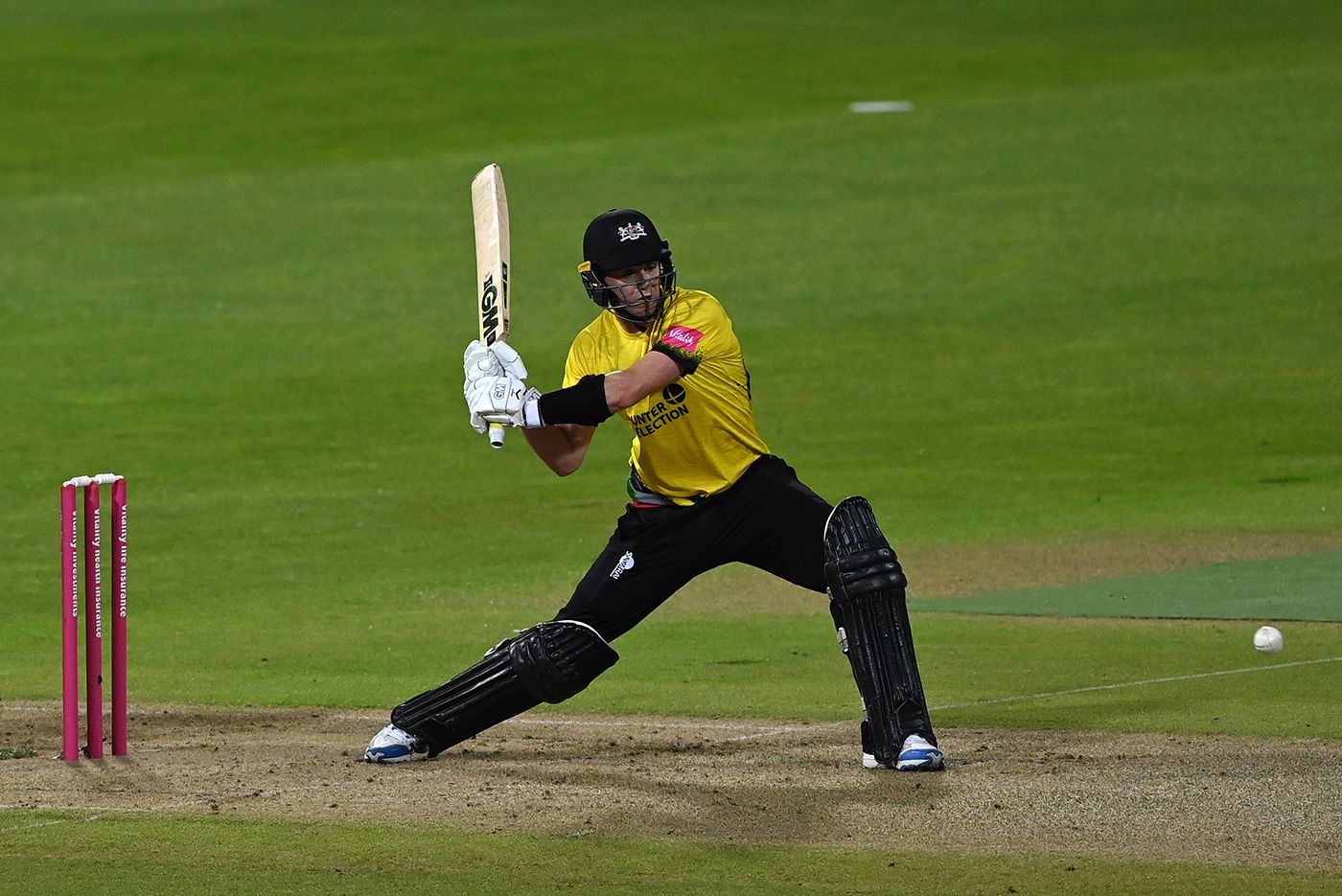 Ian Cockbain blazed 84 not out off 35 balls against Birmingham Bears ...