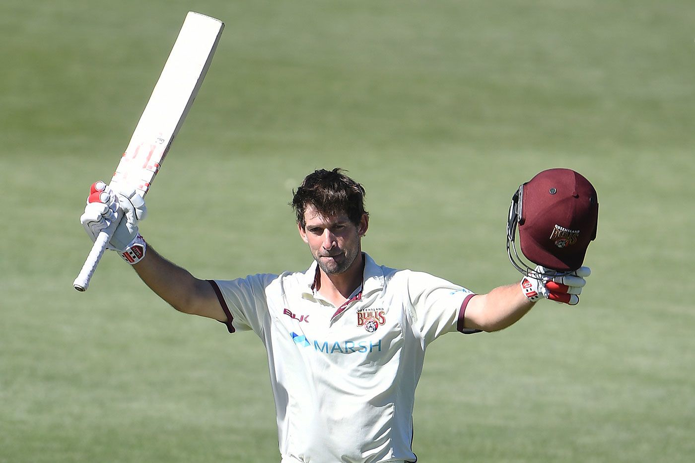 Joe Burns brings up his hundred | ESPNcricinfo.com