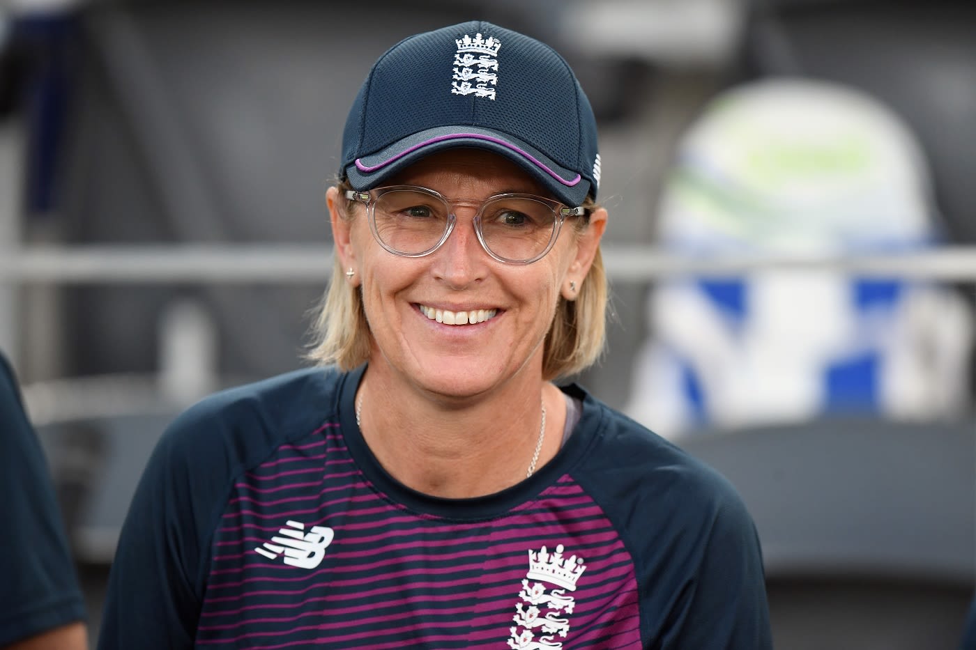 A happy head coach Lisa Keightley after England Women's victory ...