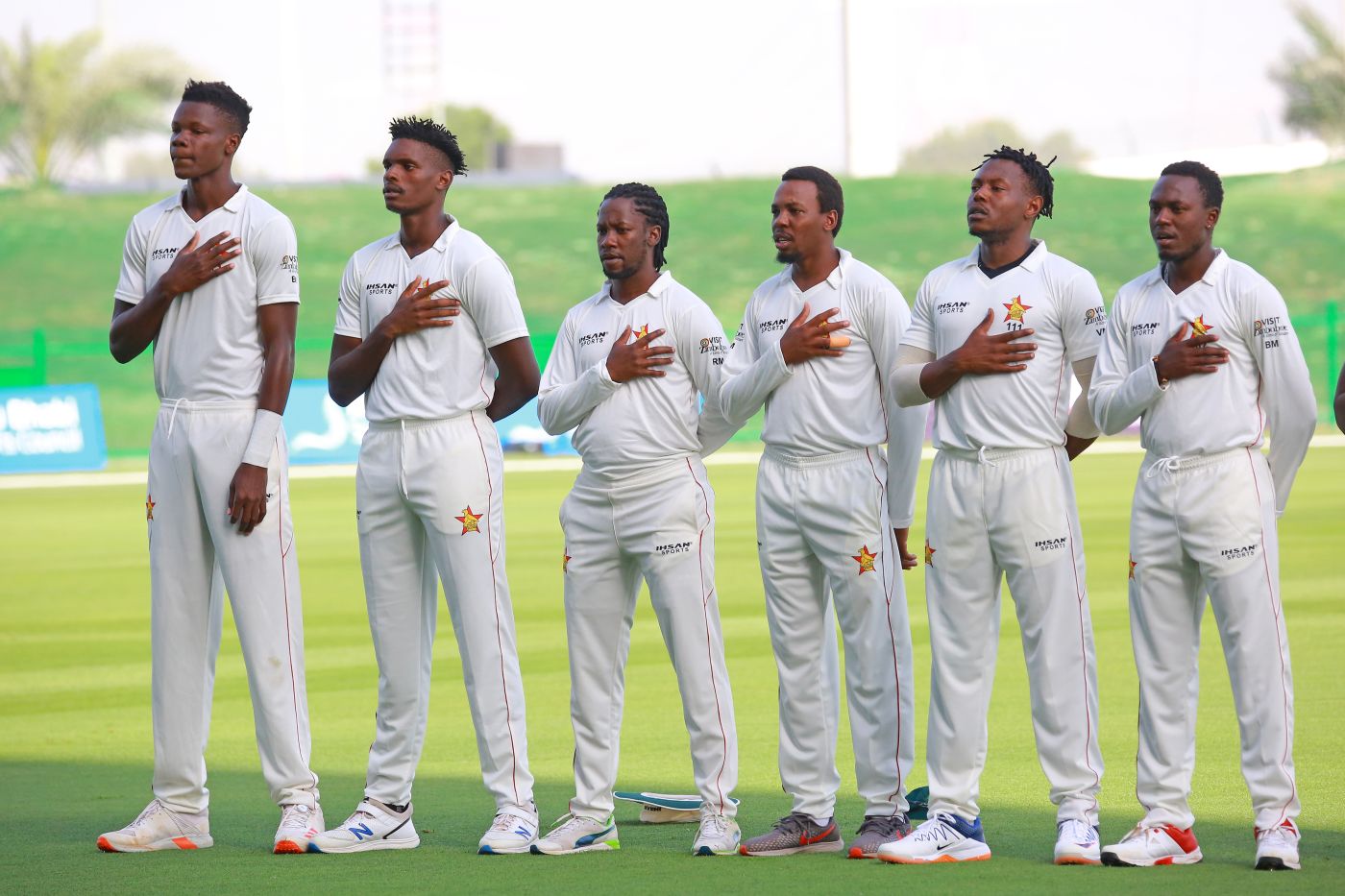 Blessing Muzarabani, Brandon Mavuta, Richmond Mutumbami, Wellington ...