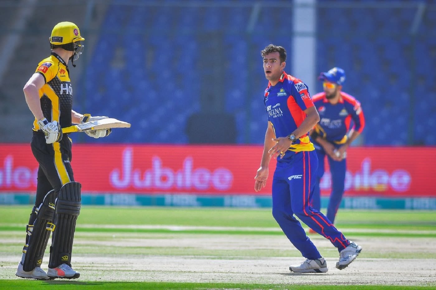 Abbas Afridi had a successful debut outing with the ball in the PSL ...