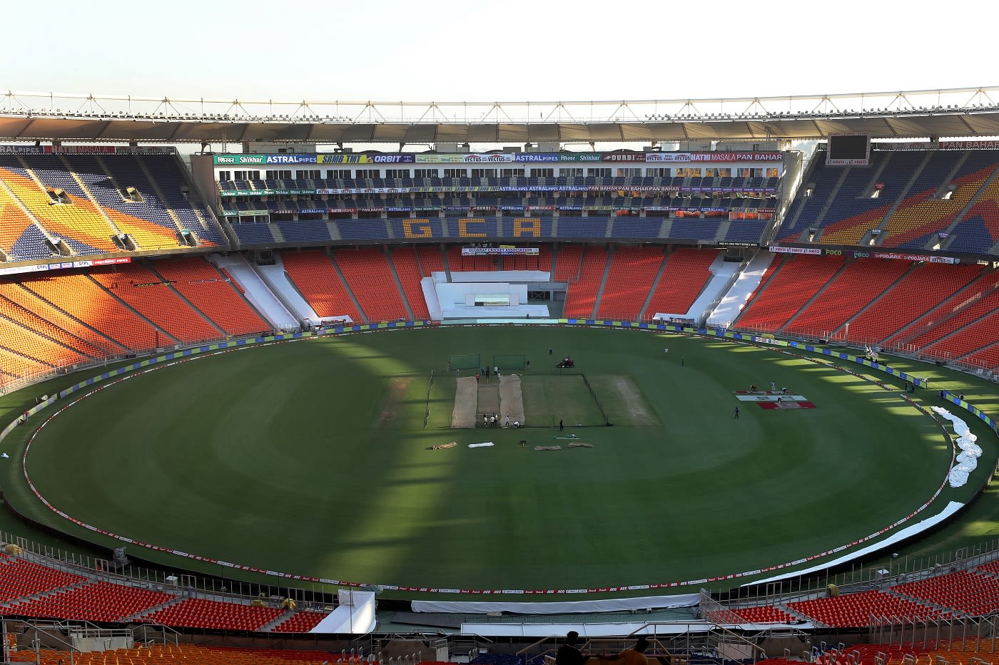 An aerial view of the Narendra Modi Stadium in Ahmedabad | ESPNcricinfo.com