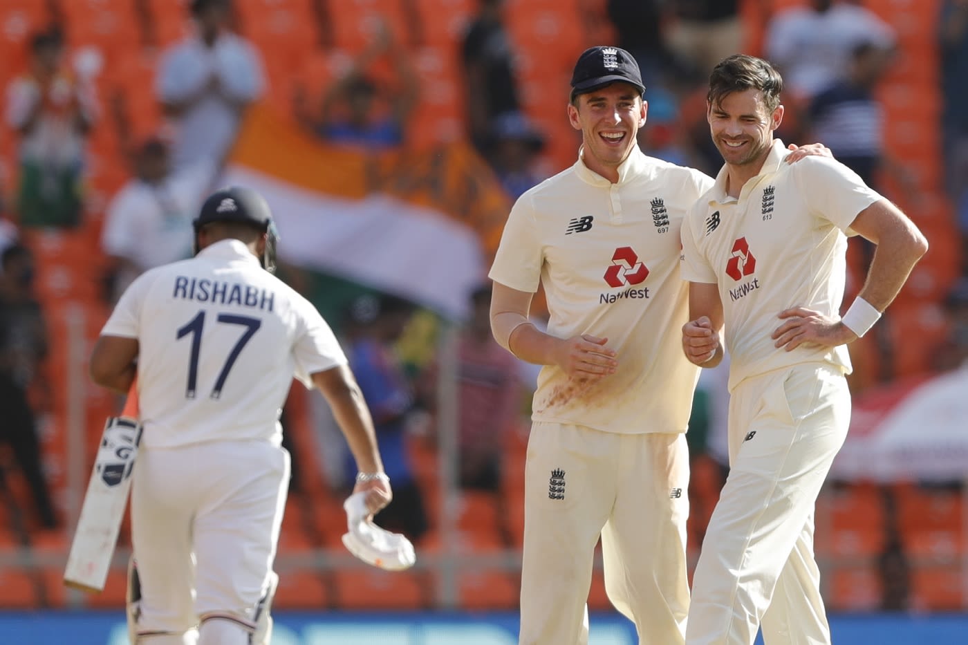 James Anderson is all smiles after getting rid of Rishabh Pant ... James Anderson is all smiles after getting rid of Rishabh Pant ...