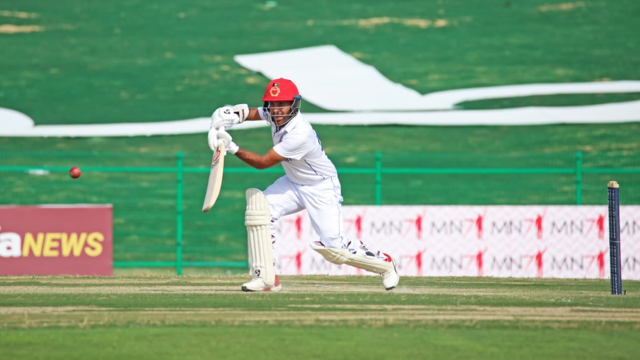 Afg vs Zim, 2nd Test, 2020-21 - Stats - Hashmatullah Shahidi becomes ...