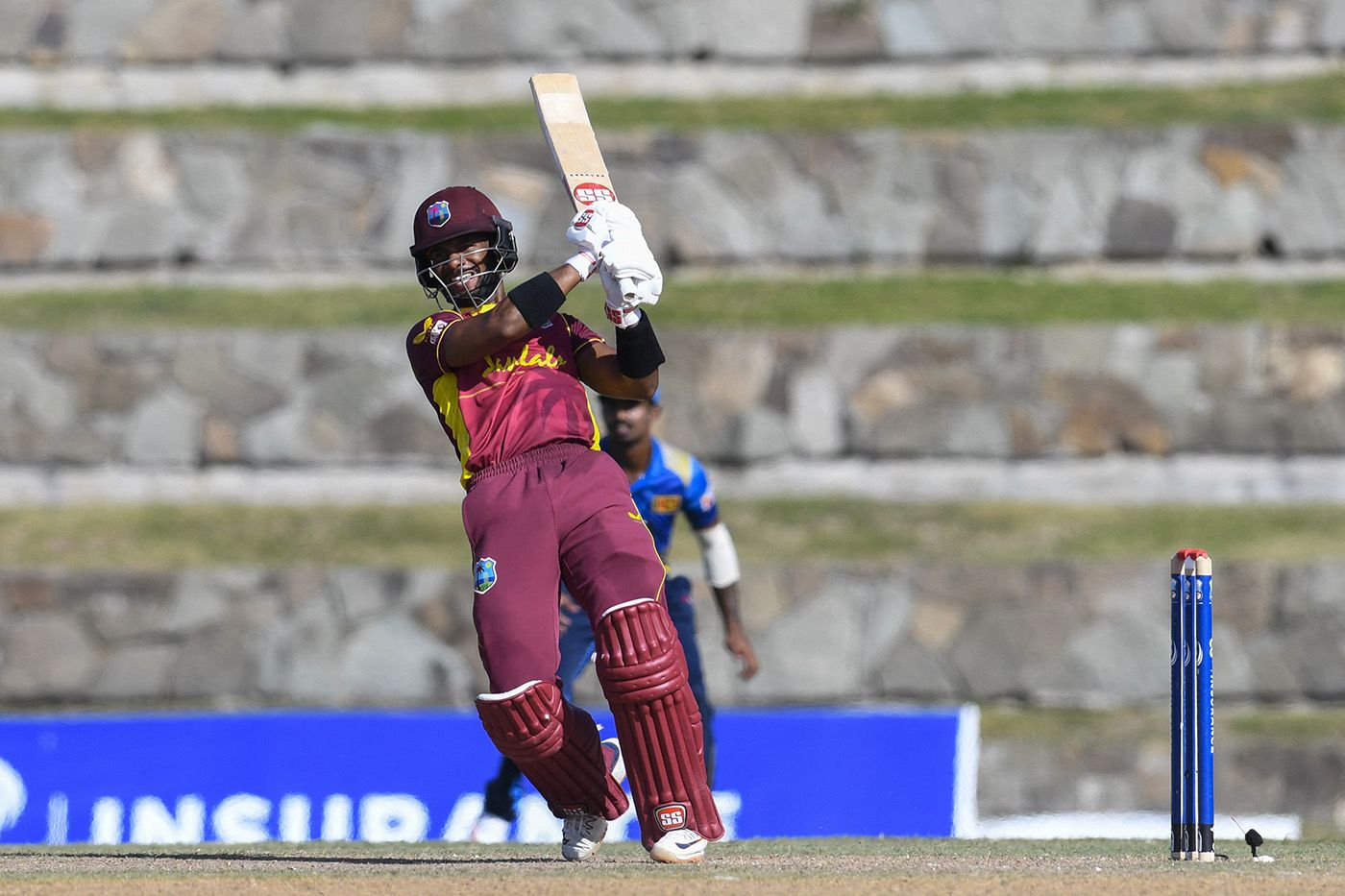 Shai Hope swings into the leg side | ESPNcricinfo.com