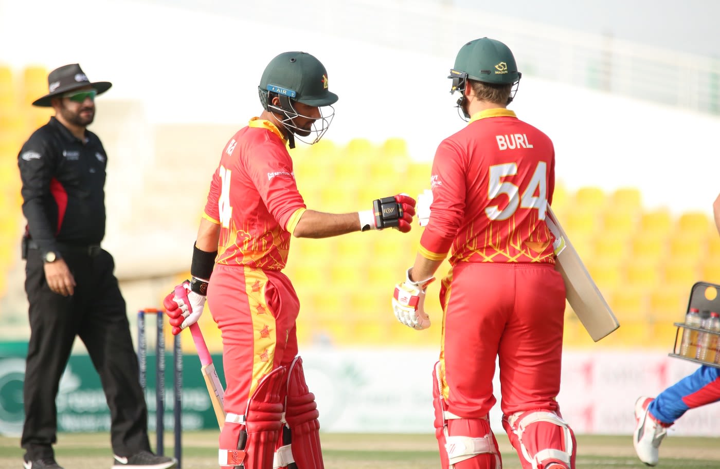 Sikandar Raza and Ryan Burl added 80 runs together | ESPNcricinfo.com