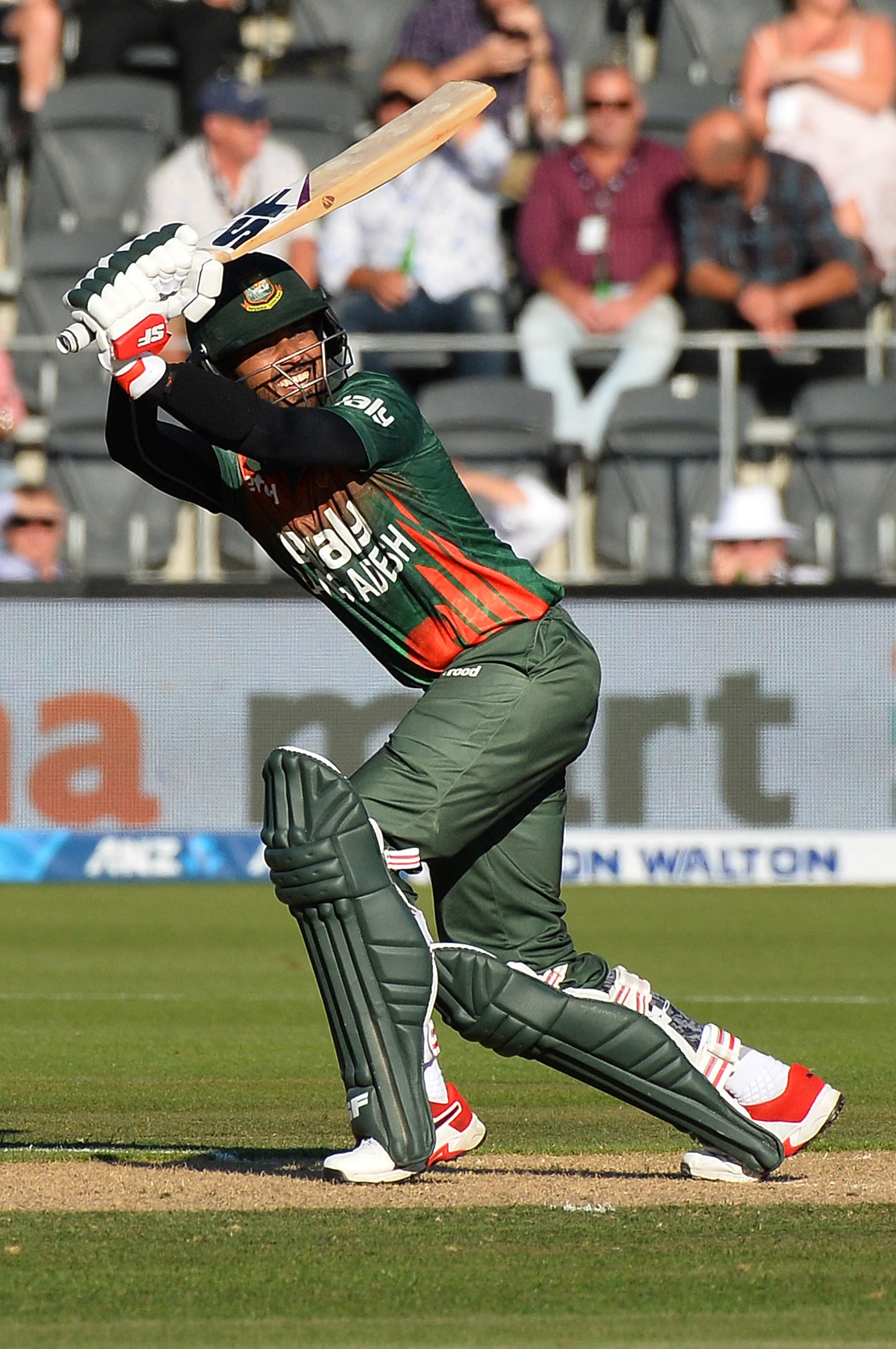 Mohammad Mithun whips the ball behind square leg | ESPNcricinfo.com