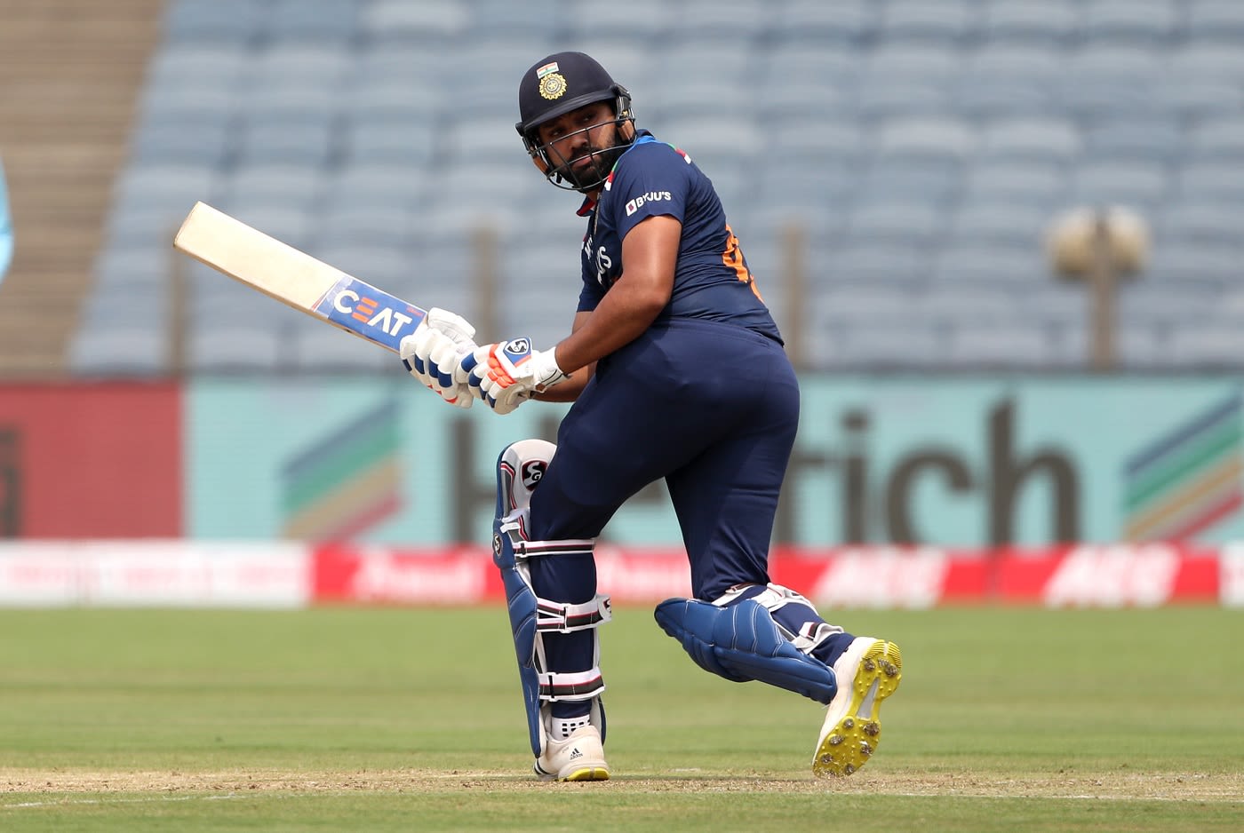 Rohit Sharma scoops one over short fine leg | ESPNcricinfo.com