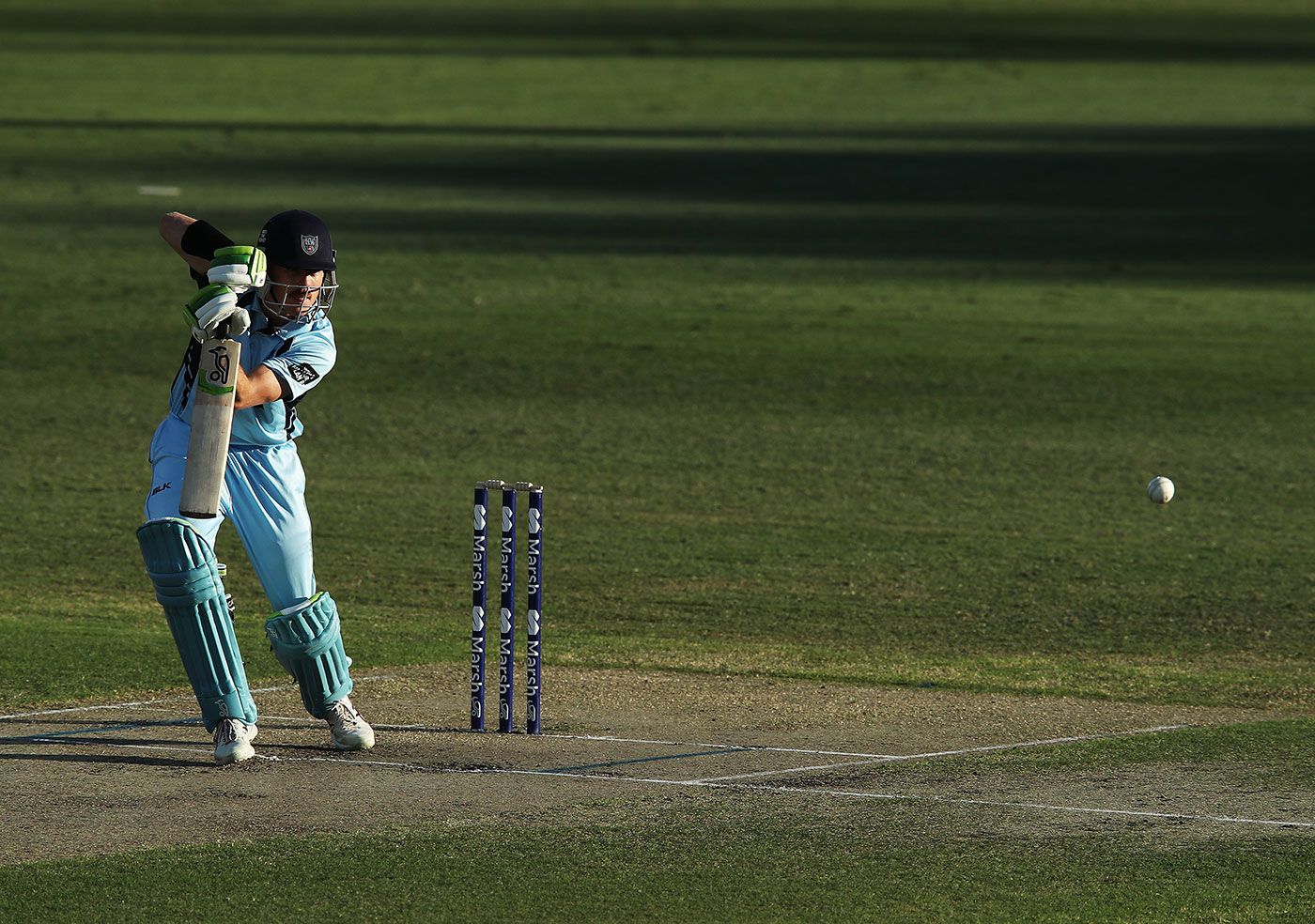 Daniel Hughes drives | ESPNcricinfo.com