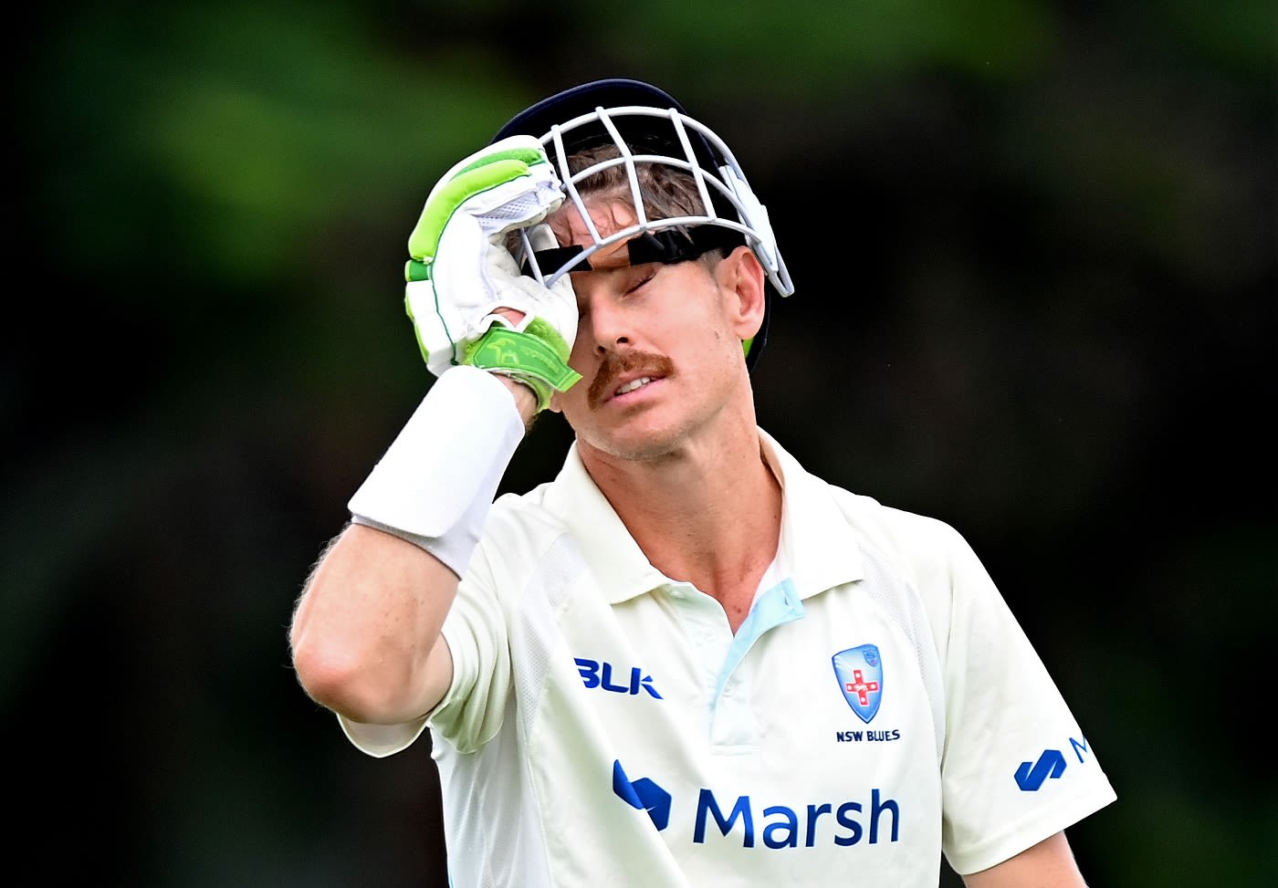 Daniel Hughes is dejected after falling for 40 | ESPNcricinfo.com