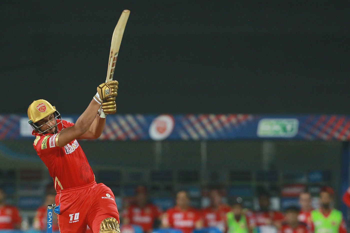 Shahrukh Khan muscles the ball away | ESPNcricinfo.com