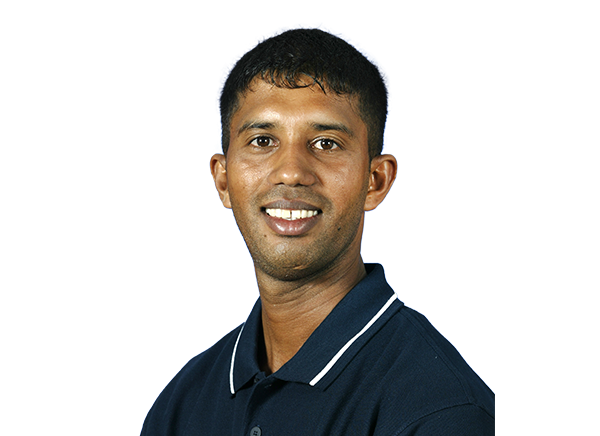 Kumar Dharmasena player page headshot cutout, 2021 | ESPNcricinfo.com