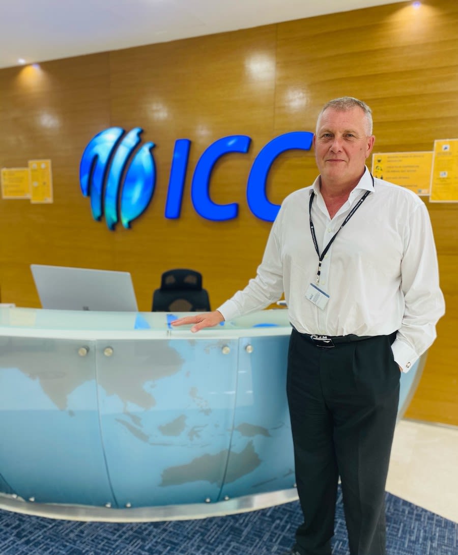 Dave Musker, head of ICC's biosafety team | ESPNcricinfo.com