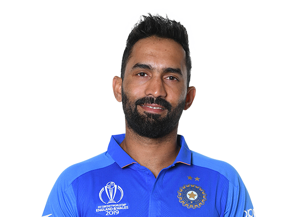 Dinesh Karthik player page headshot cutout, 2021 | ESPNcricinfo.com