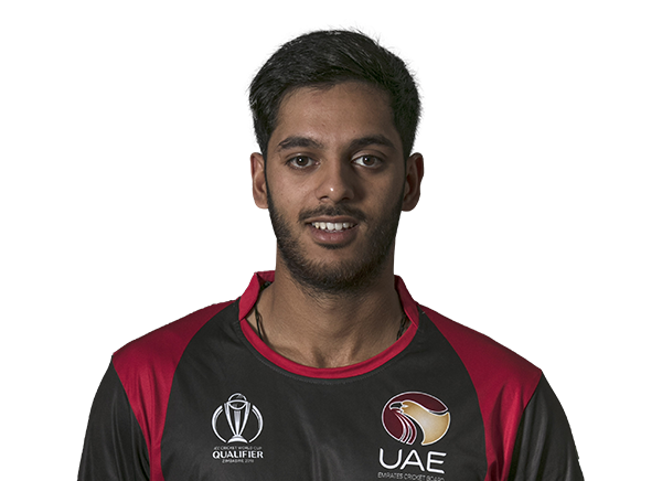 Chirag Suri player page headshot cutout, 2021 | ESPNcricinfo.com