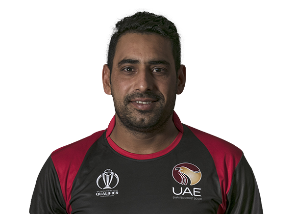 Zahoor Khan player page headshot cutout, 2021 | ESPNcricinfo.com