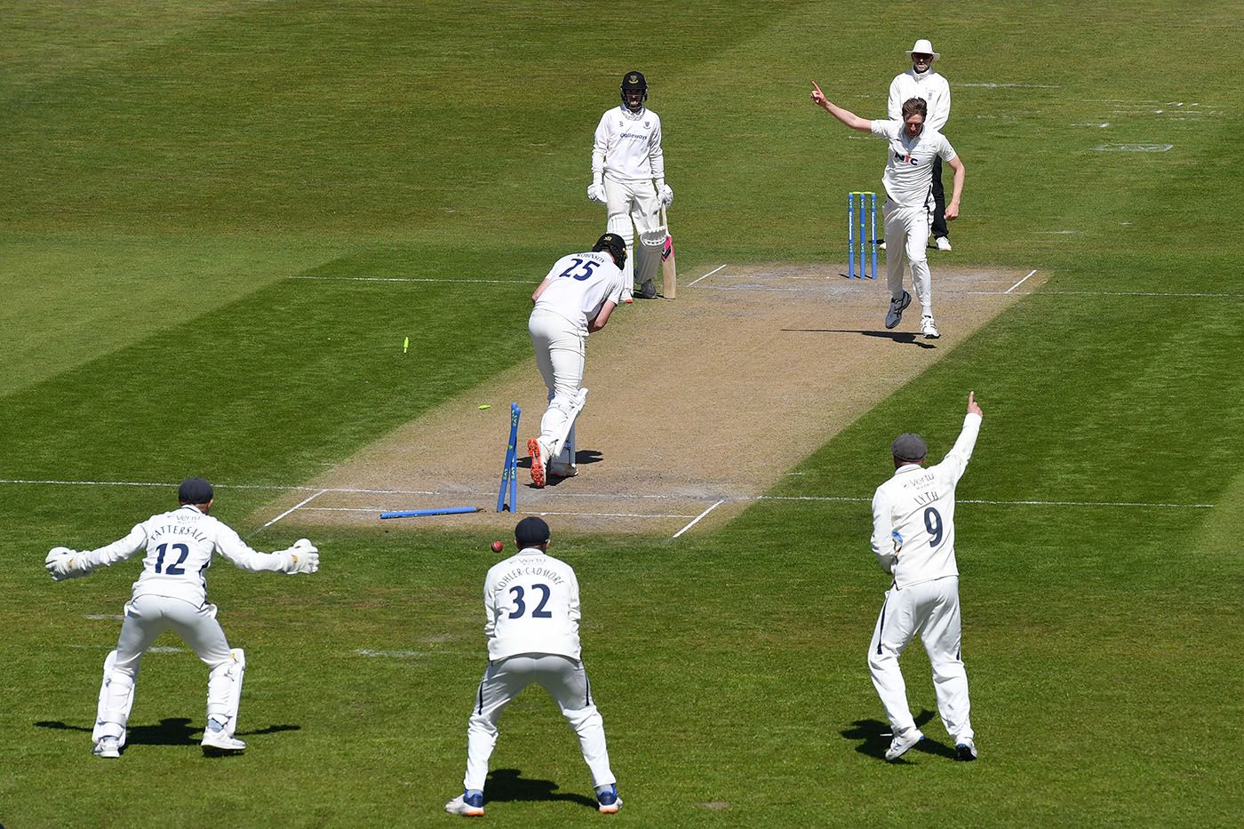 Steven Patterson claimed 4 for 26 inside 13 overs | ESPNcricinfo.com