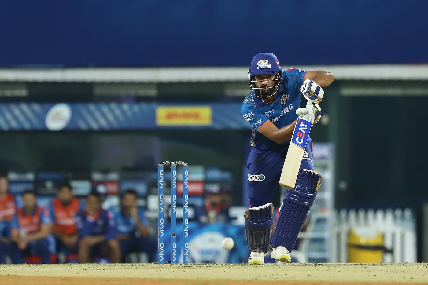 Rohit Sharma sends one down the ground | ESPNcricinfo.com