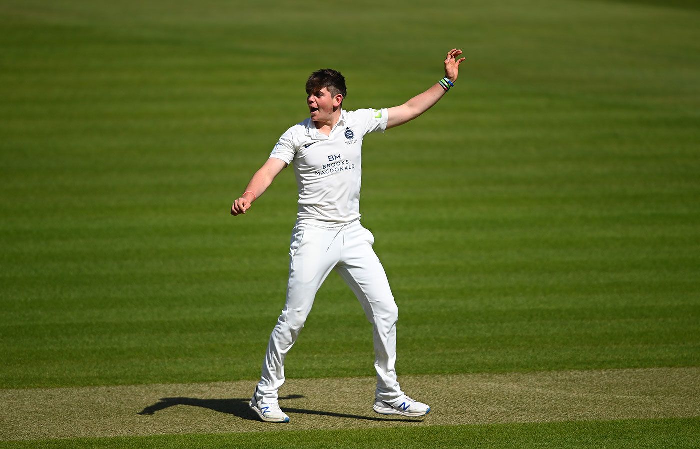 Ethan Bamber appeals for another Surrey wicket | ESPNcricinfo.com